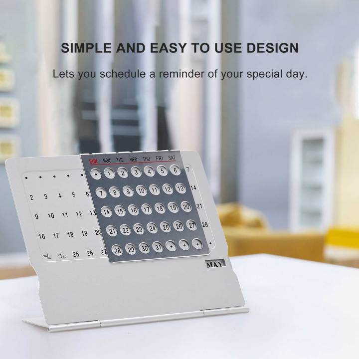 [Fancytoy] Adjustable Super Perpetual Calendar Desktop Office Supplies ...