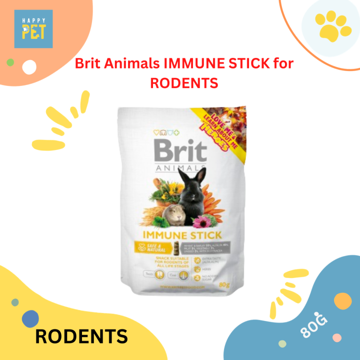 Brit Animals IMMUNE STICK for RODENTS (80G) | Lazada