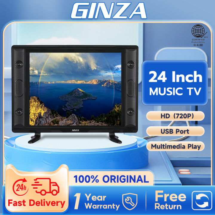 GINZA 24 inch LED TV Flat Screen On Sale Not Smart TV | Lazada PH