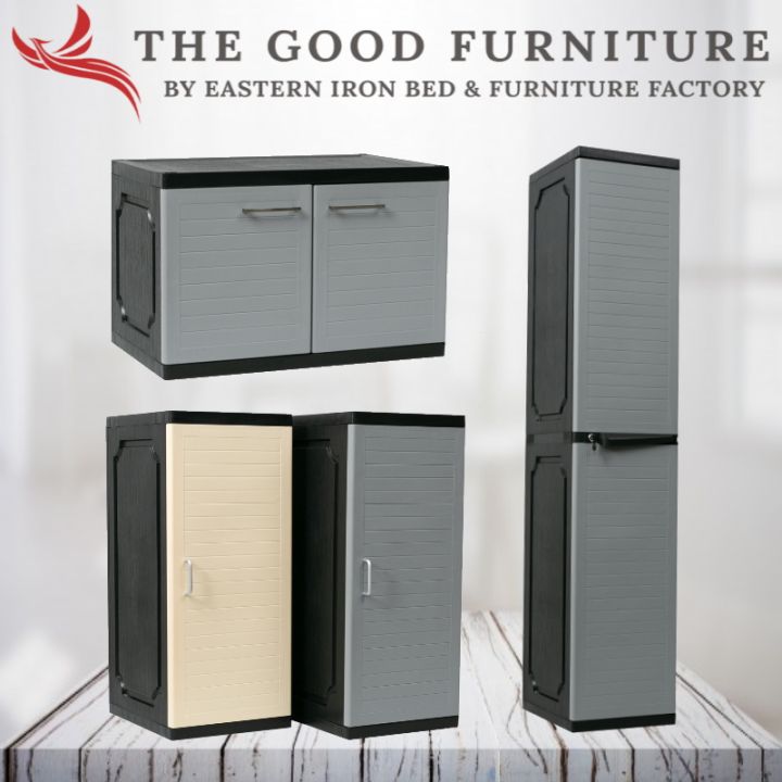 [TheGoodFurniture] Plastic Cabinet. Personal Locker. Storage System ...