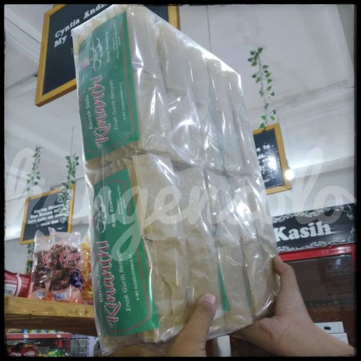 KARAK MENTAH KINANTI SOLO 1 PAK isi 10 pcs GURIH KHAS SOLO KARAK ...