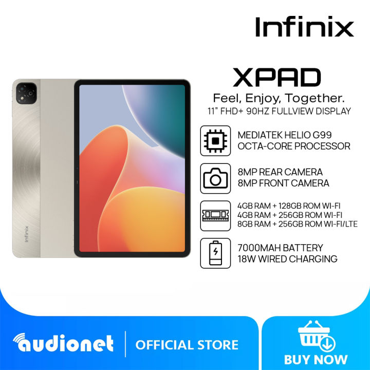 Infinix XPAD Tablet | 4GB+128GB/4GB+256GB Wi-Fi / 8GB+256GB Wi-Fi + LTE ...