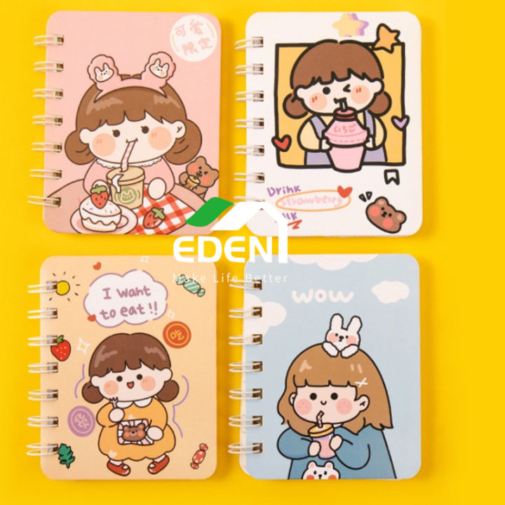 Sổ Tay Ghi Chép Mini Dễ Thương Lò Xo Nhỏ Xinh Tiện Lợi, Sổ Note Mini ...