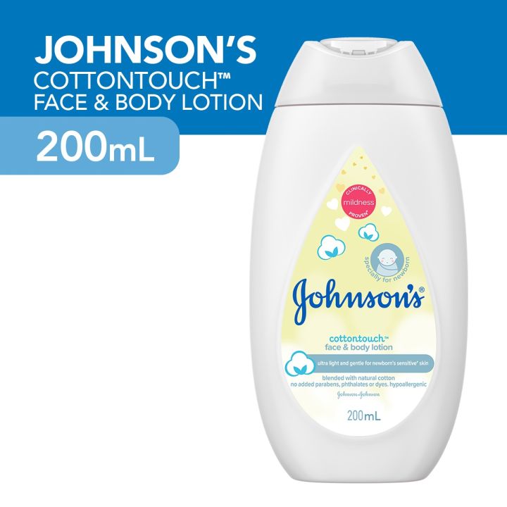 JOHNSONS® Cotton Touch Lotion 200mL | Lazada PH