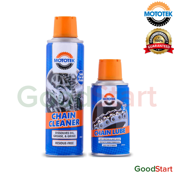 Mototek Chain Lube & Cleaner SET | Lazada PH