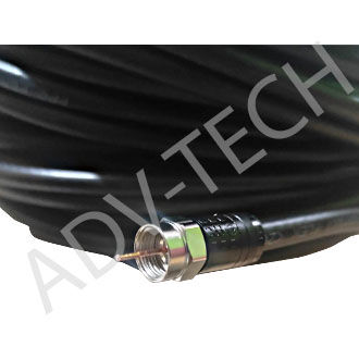 PPC PerfectFlex under Belden-brand RG6 Tri-shield Cable with terminated ...