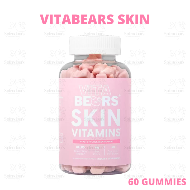 VITABEARS SKIN Chewable Gummy bears, Multivitamins, Chewable Vitamins ...