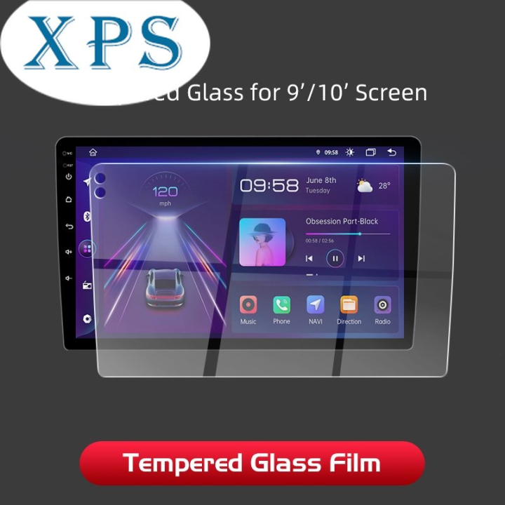 ฟิล์มกระจกเทมเปอร์รถยนต์ Xps 9/10.1นิ้ว,หน้าจอกันน้ำทนต่อการขีดข่วนและ ...