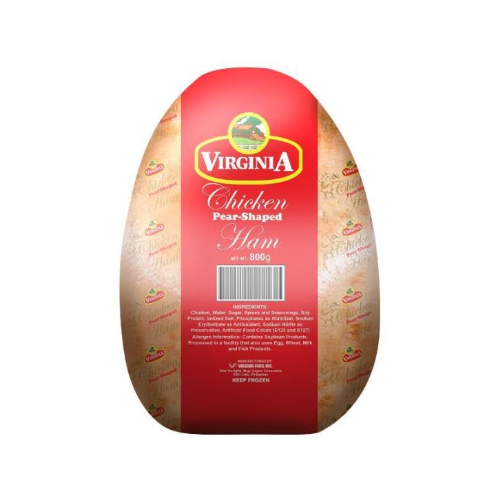 Virginia Chicken Pear-Shaped Ham 800g | Lazada PH