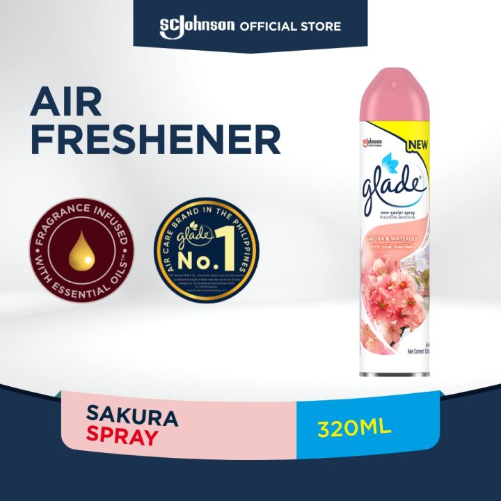 Glade Air Freshener - Sakura & Waterlily 320ml | Lazada PH
