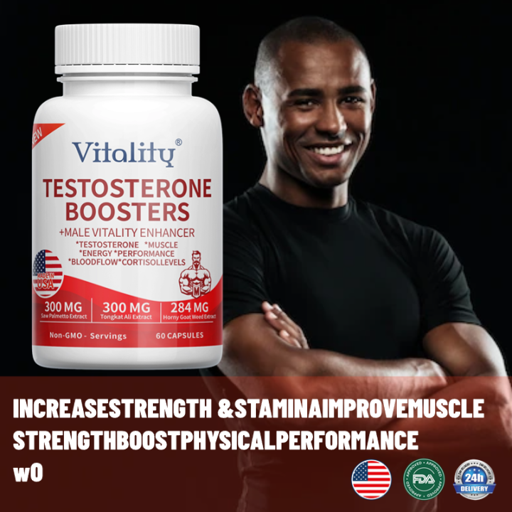 Testosterone Booster For Men Tongkat Ali Muscle Builder