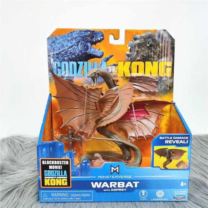 Bandai Anime Figure Godzilla Vs Kong Godzilla Skullcrawler Warbat Movie ...
