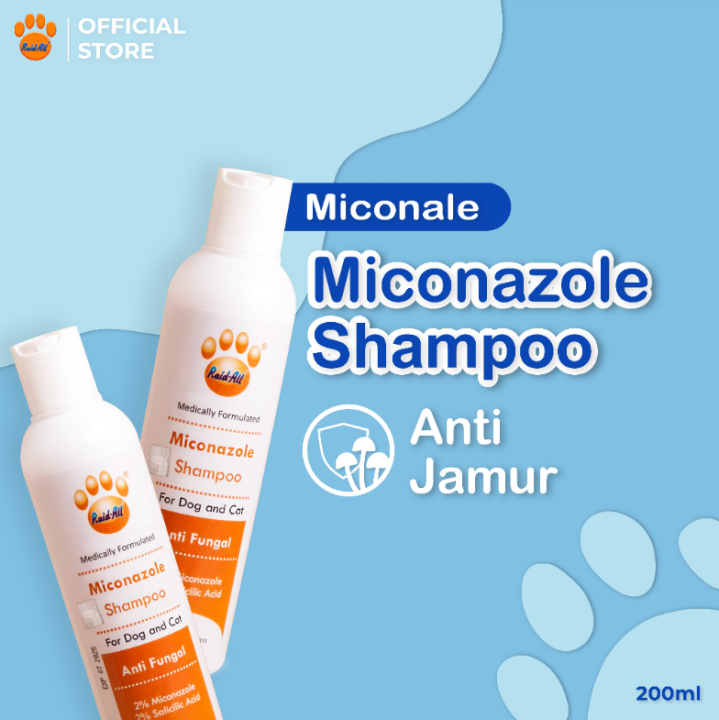 Raid All Miconazole Shampoo Cat and Dog - Shampo Anjing Kucing Anti ...