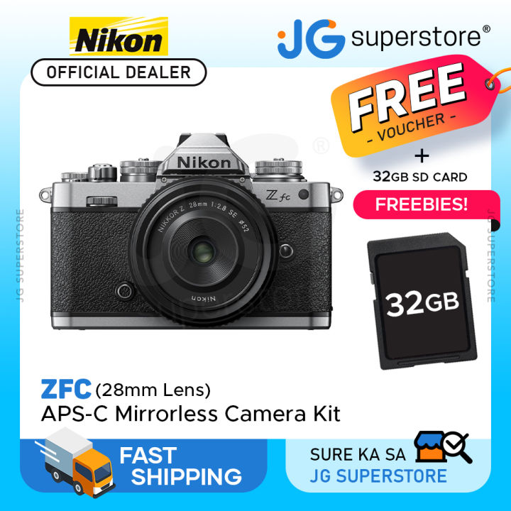 Nikon Z Series Zfc Mirrorless Camera with 20.9 Megapixel DX APS-C ...