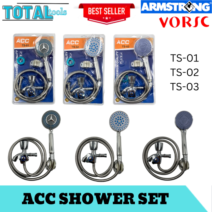 ACC HEAVY DUTY SHOWER SET WITH TWO WAY FAUCET | Lazada PH