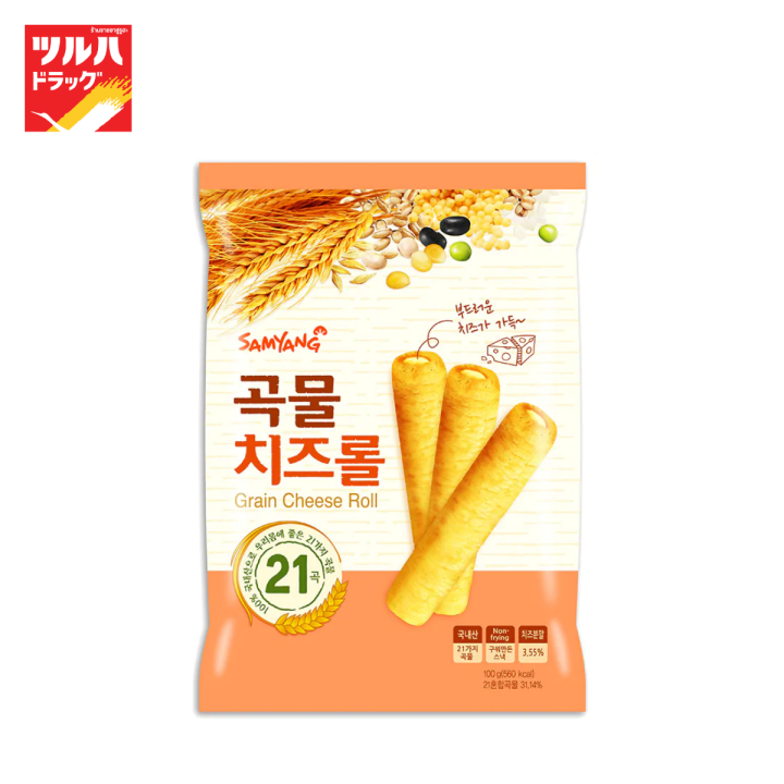 ซัมยัง เกรนชีสโรล 80 กรัม / Samyang Grain Cheese Roll 80 g. | Lazada.co.th