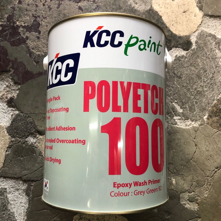 KCC POLYETCH 100 GREY 92 EPOXY WASH PRIMER | Lazada