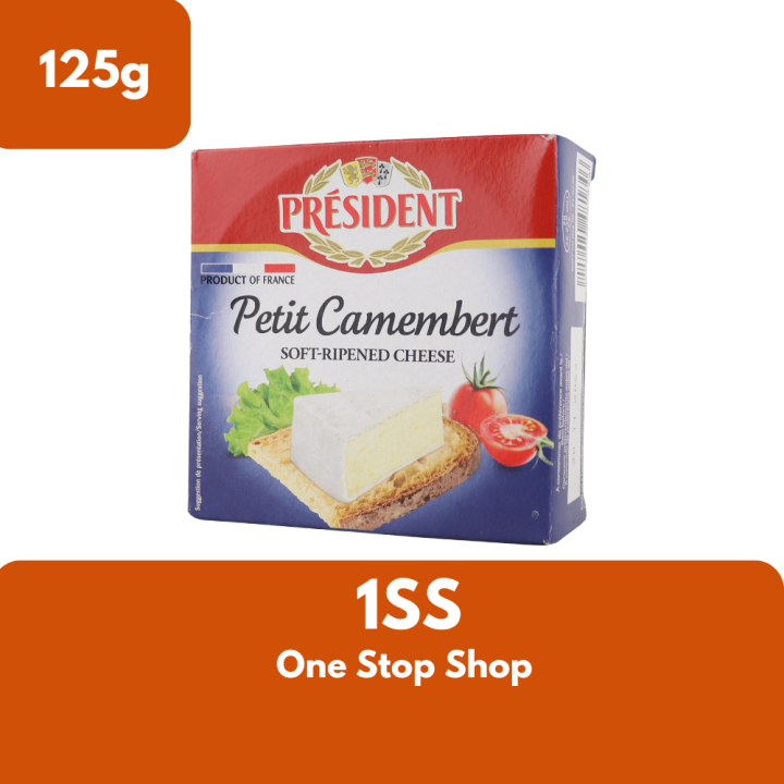 President Petit Camembert Soft Ripened Cheese 125g | Lazada PH