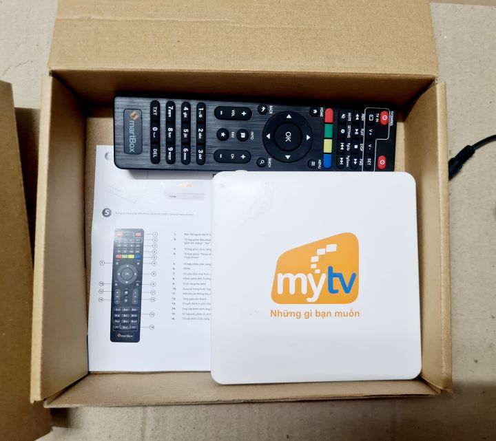 Đầu thu MyTV My TV Smartbox Smart Box 2 Android 2018 VNPT (secondhand, full bộ) | Lazada.vn
