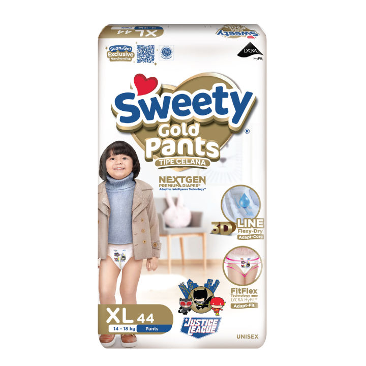 Sweety Gold Pants XL 44s (NextGen) | Lazada Indonesia