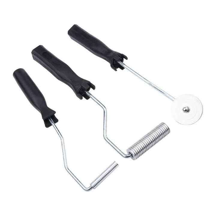 FRP Roller,3PCS Alloy FRP Hand Lay-Up Tools Fiberglass Bubble ...
