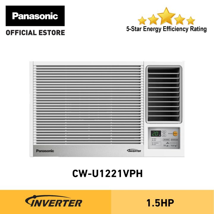 Panasonic CW-U1221VPH 1.5HP Inverter Window Type Air Conditioner ...