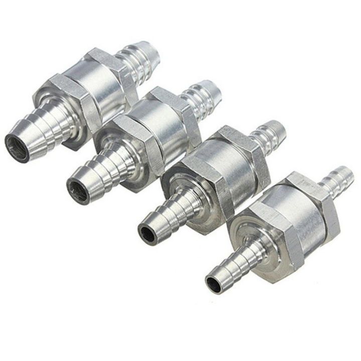 Check Valve One Way 6/8/10/12mm Valves Aluminium Alloy Fuel Non Return ...