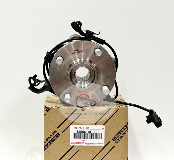 FRONT Toyota Vios Wheel Hub Bearing Assembly 2016-Up RIGHT (With ABS ...