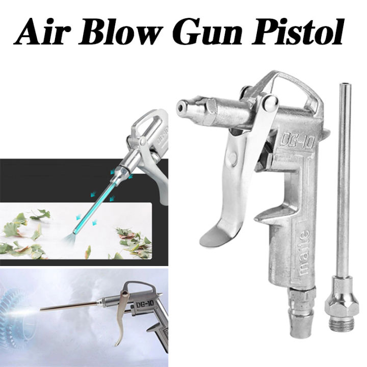 Air Blow Gun Trigger Cleaner Compressor Dust Blower 8inch Nozzle ...