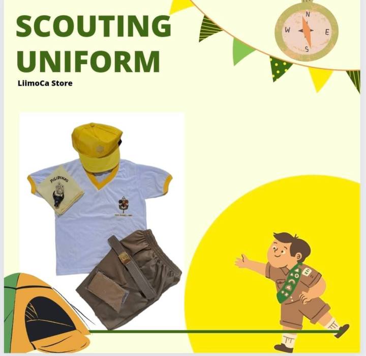 BOSS B/ KAB/KIDS SCOUTING UNIFORM SET | Lazada PH