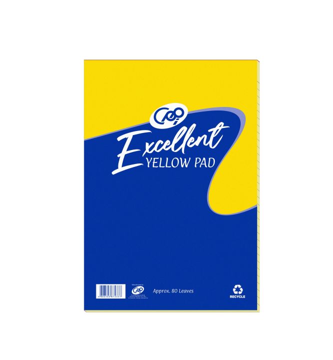 Excellent Yellow Pad 80 Leaves | Lazada PH