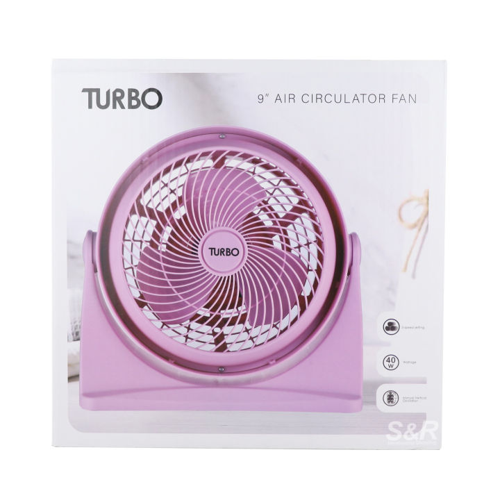Turbo 9inch Air Circulator Fan 1pc | Lazada PH