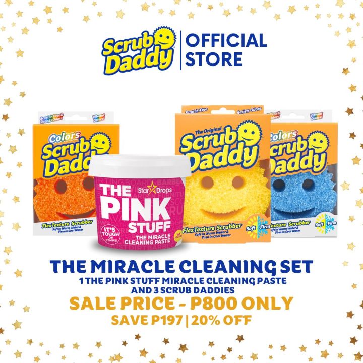 Scrub Daddy Pink Stuff Miracle Cleaning Set | Lazada PH
