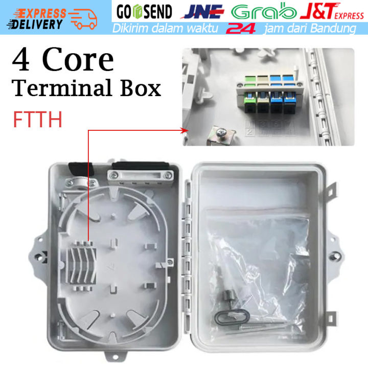 ODP 4 Core ( Optical Distribution Point ) FO Kosongan Roset 4 Core ...