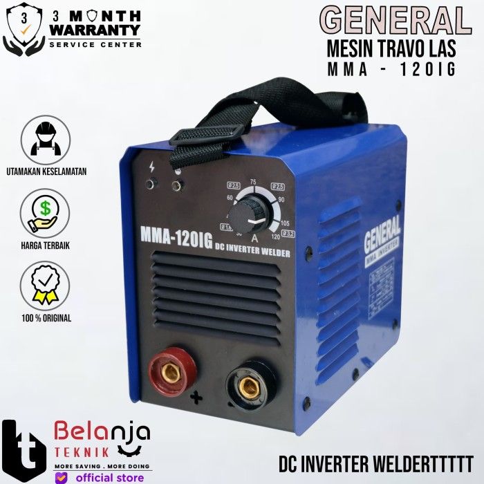 GENERAL Mesin Travo Las MMA120 A Trafo las MMA120A 120 AMPERE | Lazada Indonesia