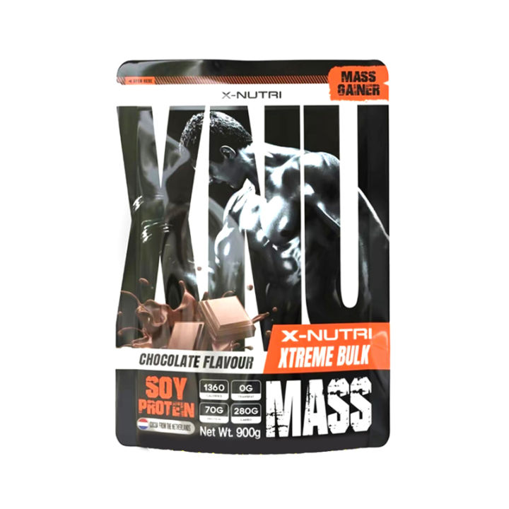 X-Nutri Mass Gainer Soy Protein ซอยโปรตีน รสช็อกโกแลต ผลิตภัณฑ์เสริมอาหาร บำรุงร่างกาย เพิ่ม ...