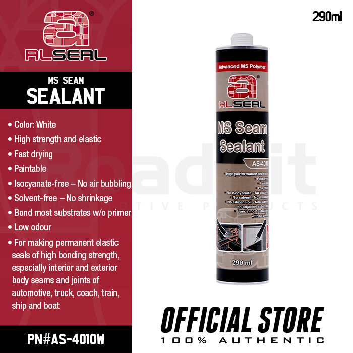 ALSEAL MS Seam Sealant (White Color) 290ml AS-4010W | Lazada PH
