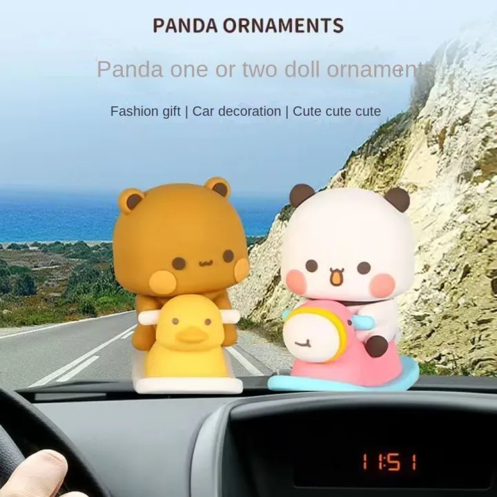 LOPU Panda Bubu Dudu Panda Bear Figure Anime Figure Bear Panda Bubu ...
