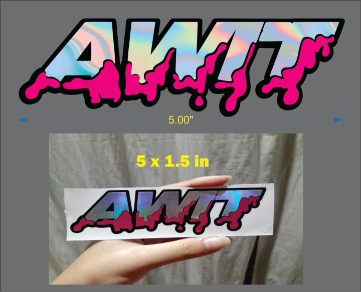 AWIT DECAL STICKER FOR MOTORCYCLE | Lazada PH
