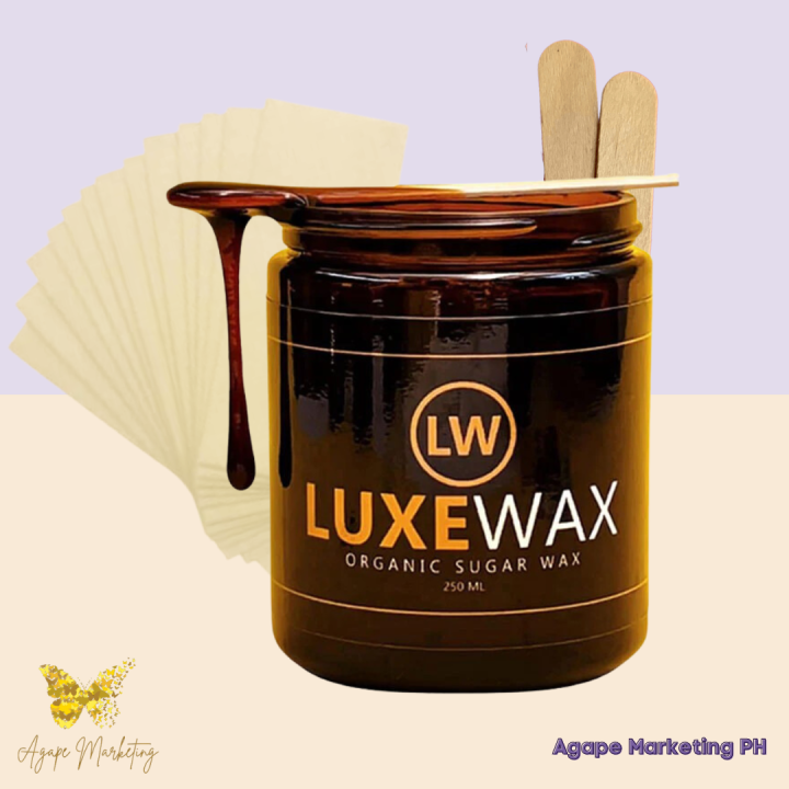 Luke Wax Organic Sugar Wax Original 100% Made From Real Sugar Authentic ...