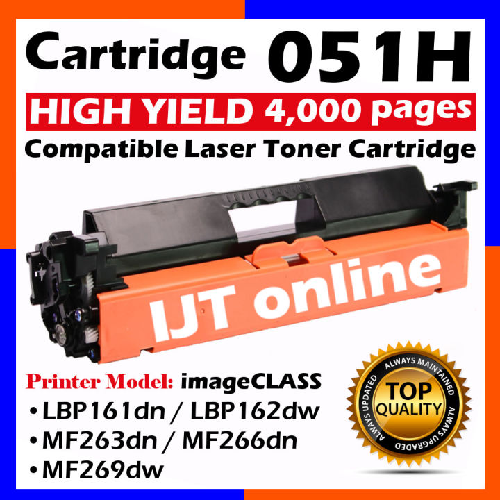 (HIGH YIELD) Compatible Canon 051H Cartridge 051 CRG051H Toner ...