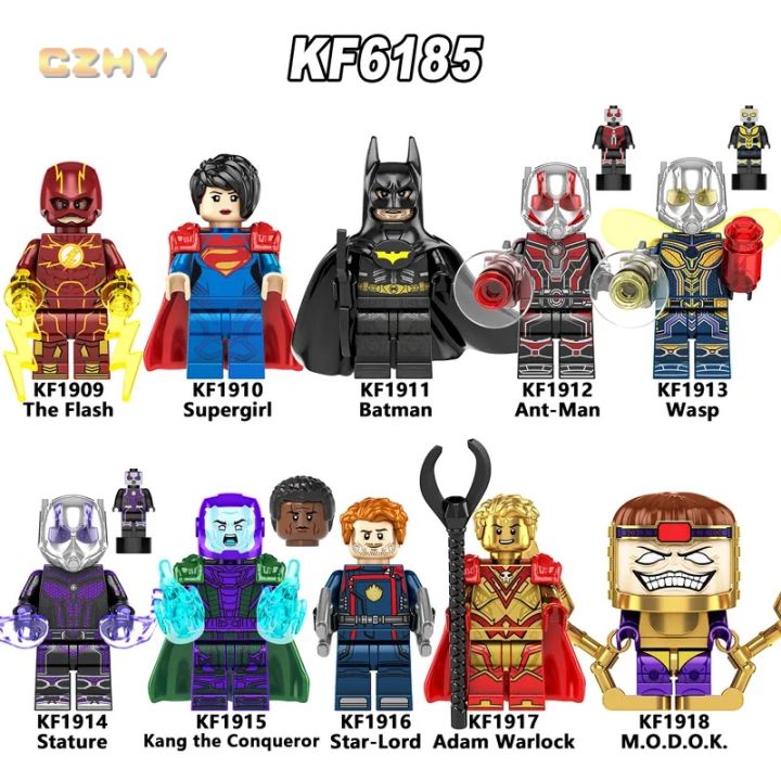 KF6185 Ant Super Heroes Character Stature Modok Adam Warlock Wasp ...