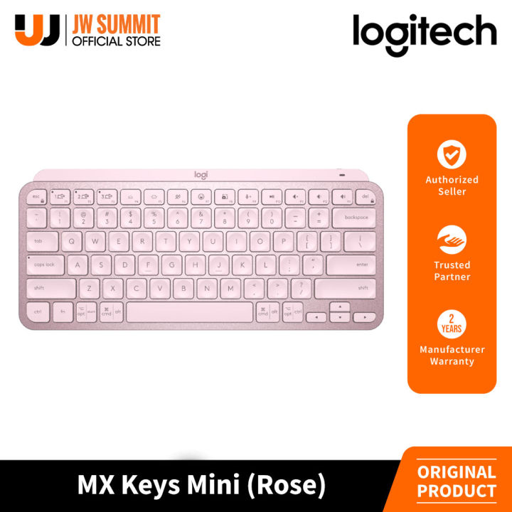 Logitech MX Keys Mini Minimalist Wireless Illuminated Keyboard, Compact ...