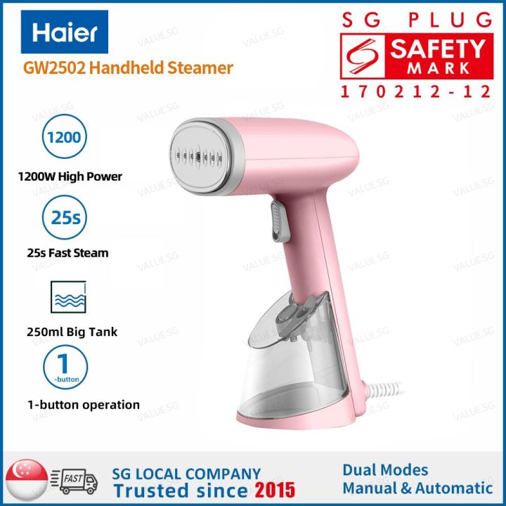 New Version 250ml Tank/ Haier GW2502 Handheld Garment Steamer/ 1200W ...