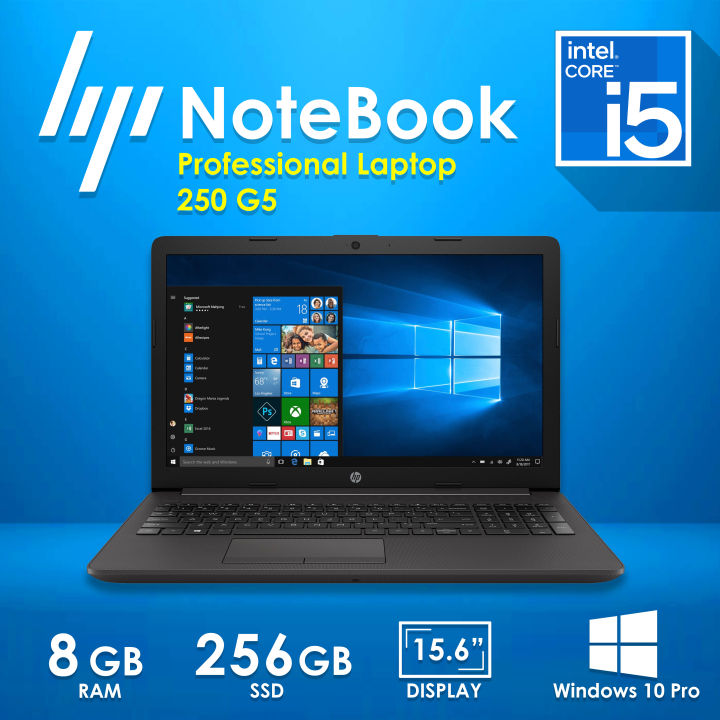 HP ProBook 250 G5 15.6" Business Laptop, Intel Dual Core i5-6th Gen ...