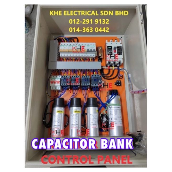 Capacitor Bank Power Factor Control Panel 3/4/5/6 step | Lazada