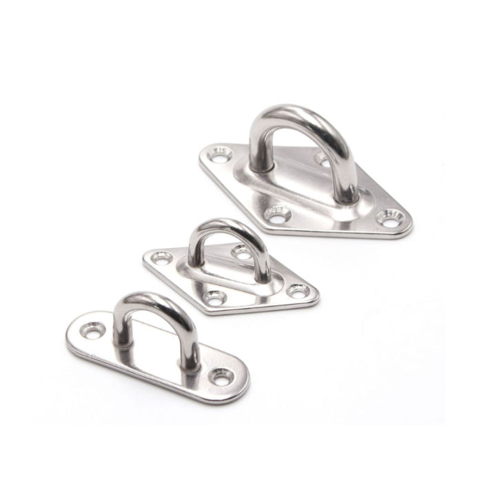 1pc Lock Hasps Door Hinges Buckle Boat Shade Sail Accessories Eye Plate ...