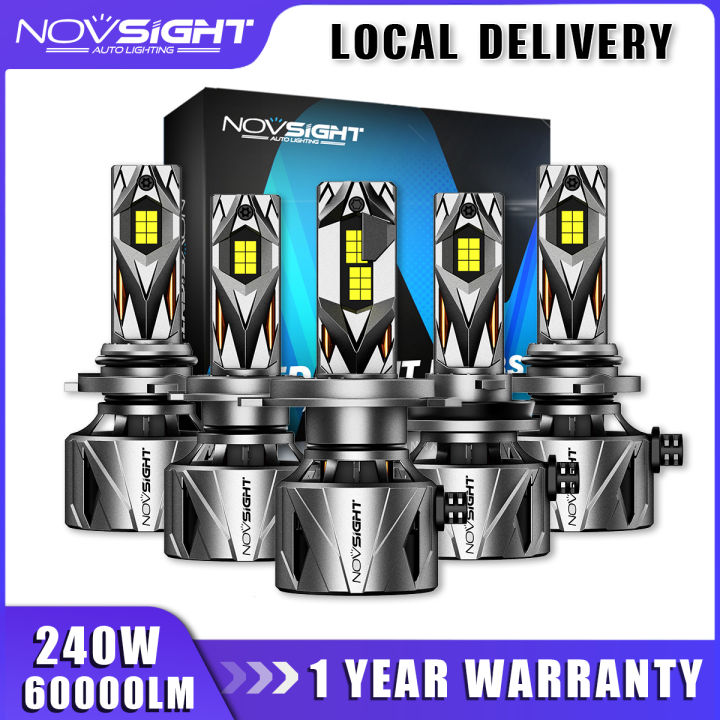 Novsight h4 led headlight N97 240W 60000LM LED headlight bulbs headlight led for car accessories ...