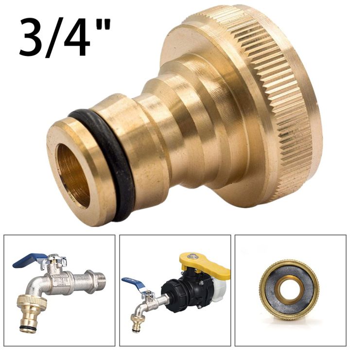 【UniRax】 G34 Brass Universal Garden Tap Connector Quick Release and ...
