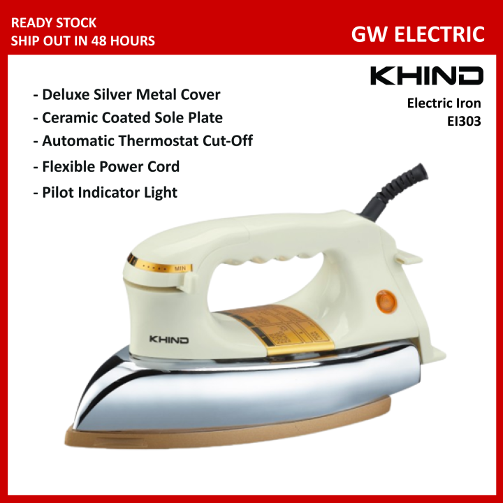 Khind Electric Dry Iron ~ EI303 | Lazada